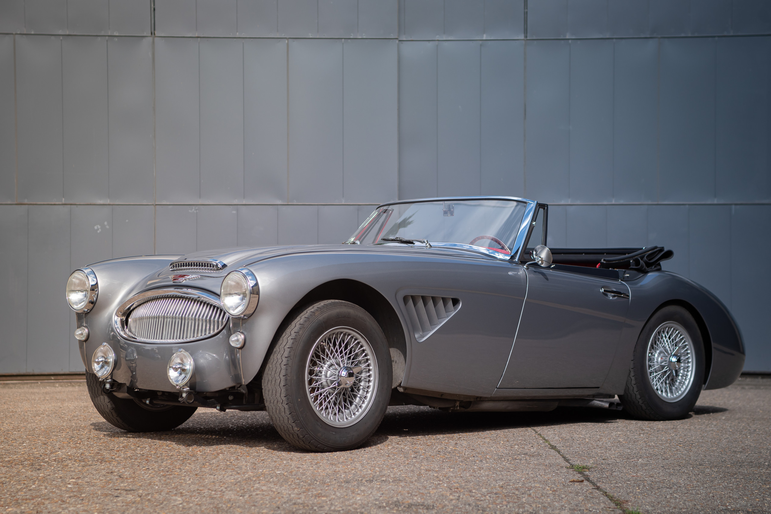 Austin Healey BJ7 - Fr d'origine restaurée et à vendre | Cecil Cars